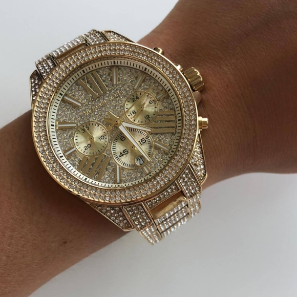 Michael Kors | Accessories | Michael Kors Wren Chronograph Ladies Watch ...